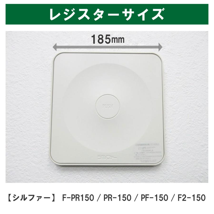 シルファー F-PR150／PR-150／PF-150／PF2-150 互換フィルター φ142 内径φ22（3枚入）【お試しポスト投函便 ...