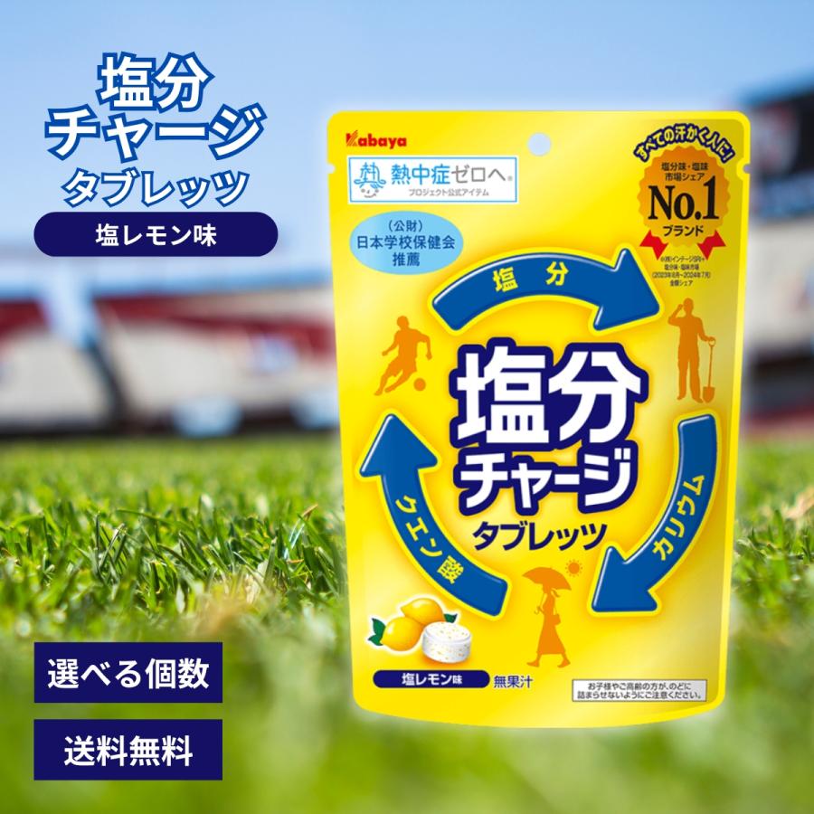 カバヤ 塩分チャージタブレッツ塩レモン味 81g×6袋入 塩分補給 屋外 作業 スポーツ : Filex Mart Japan - 通販 - Yahoo!ショッピング