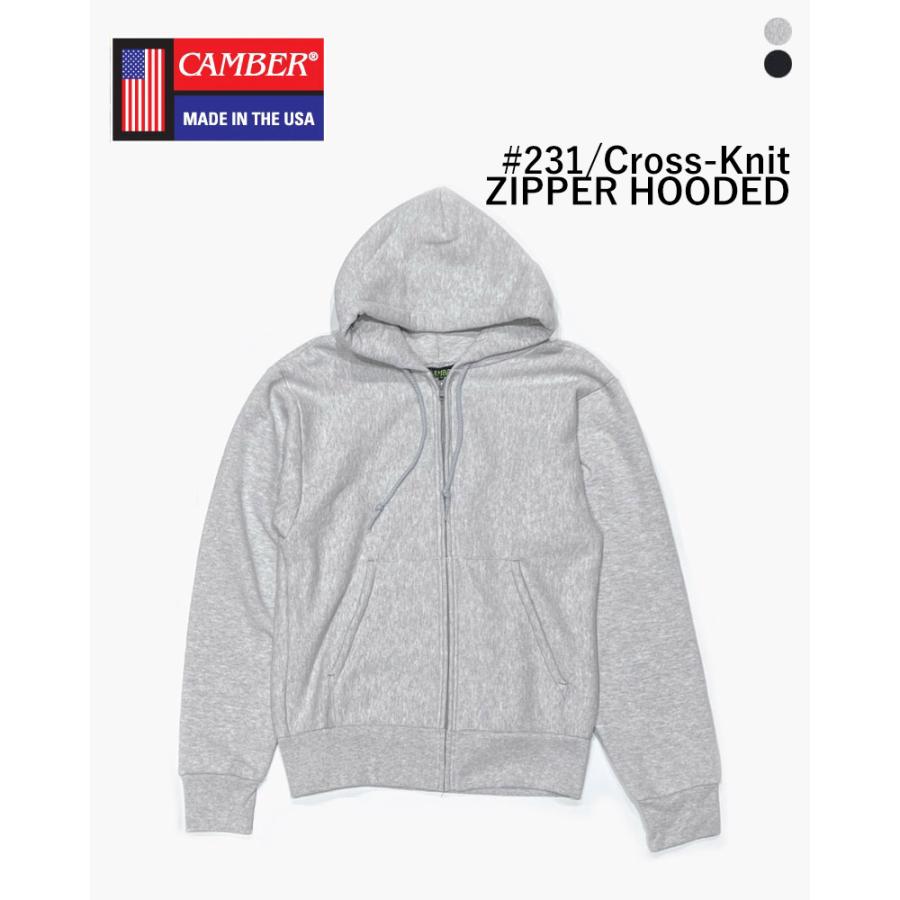 CAMBER キャンバー クロスニット プルオーバー フーディ #231/Cross-Knit ZIPPER HOODED CAM-003 : fill store - 通販 - Yahoo ...