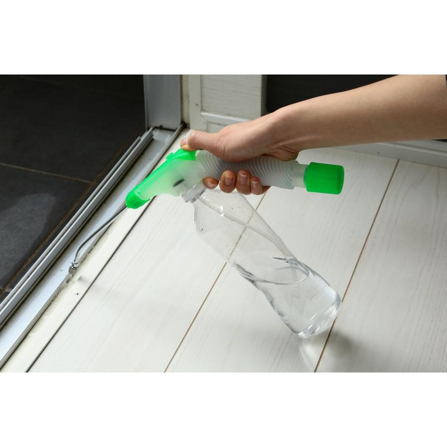 富士商(Fujisho) 掃除用 ペットボトル専用 スプレーノズル ロングノズル付き 加圧式 手動ポンプ式 パステルグリーン ジェット噴射 ミスト噴 : フィルパシオヤフーショップ - 通販 ...