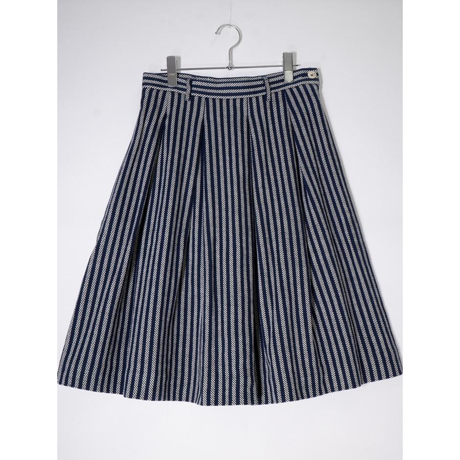 45R 45Rフォーティファイブアール45rpm MOTTAINAI ストライプスカート[LSKA76399] : フィルト ヤフーショッピング店 - 通販 - Yahoo!ショッピング