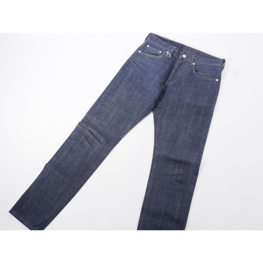 uniform experimentユニフォームエクスペリメント SLIM-FIT UNDISCOLORATION DENIM JEANS ...