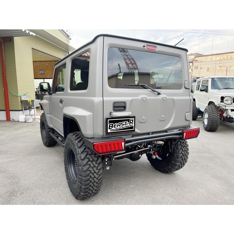 ジムニーJB74 JC74 クラッシュtype TM リアバンパー シエラ用 リアセンサー付き BEAST-R : ビーストアール - 通販 - Yahoo!ショッピング