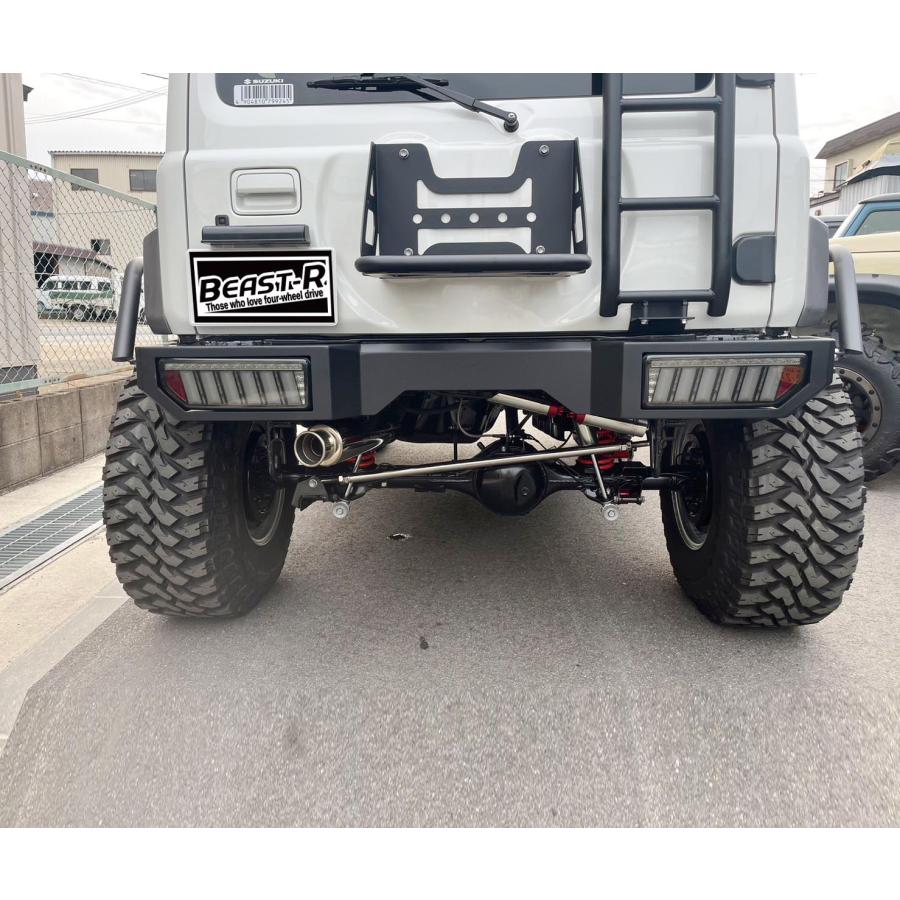 ジムニーJB74 JC74 クラッシュ type ドラゴン リアバンパー リアセンサー付き BEAST-R : ビーストアール - 通販 - Yahoo!ショッピング