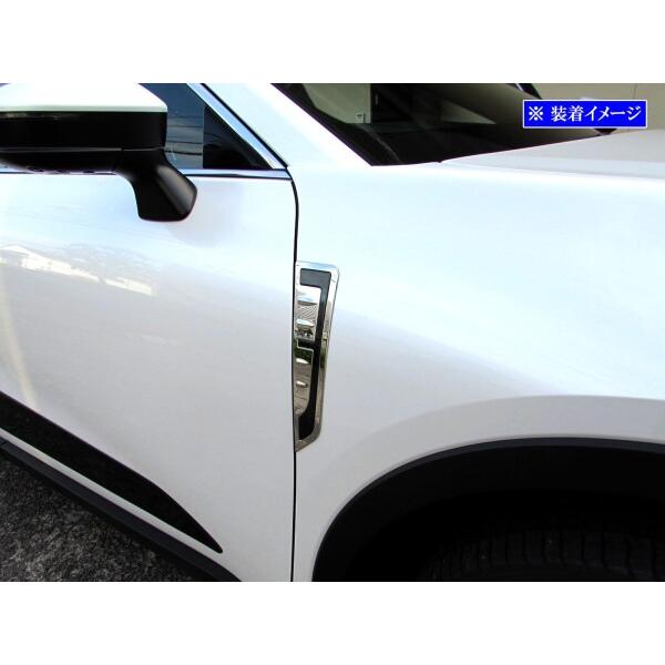 ブライツ フェニックス BRIGHTZ クラウンクロスオーバー TZSH35 AZSH35 ステンレスフェンダーダクトパネル 2PC TZSH AZSH H35 35 ク : ファイナル ...