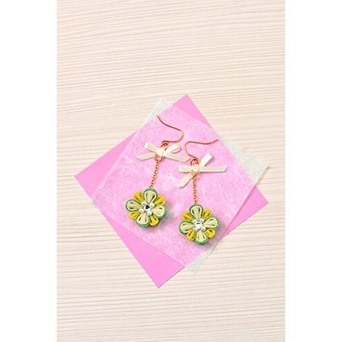 タカギ繊維 Panami つまみ細工 ピアスキット 彩花ピアス リーフグリーン LH-417 : ファイナルショッピング - 通販 ...