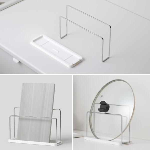 flecc barra（フレックバッラ） レック まな板 鍋ふた スタンド (置き型) お手入れ簡単 : ファイナルショッピング - 通販 ...