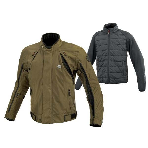 コミネ (KOMINE) バイク用ジャケット 07-5995 Olive WL : ファイナルショッピング - 通販 - Yahoo!ショッピング