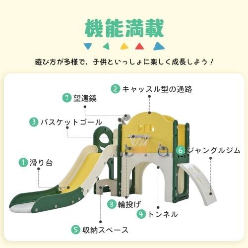 BTM すべり台 キャッスル 大型遊具 すべりだい スライダー 室内 遊具 バスケットゴール 収 : ファイナルショッピング - 通販 - Yahoo!ショッピング