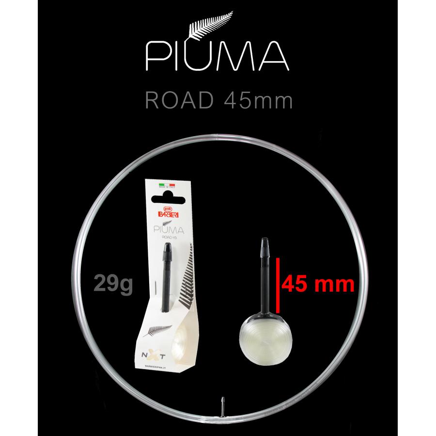 Barbieri バルビエリ NXT/PIUROAD NXT PIUMA TPUチューブ FOR ROAD 仏式 700X23-32 45mm ...