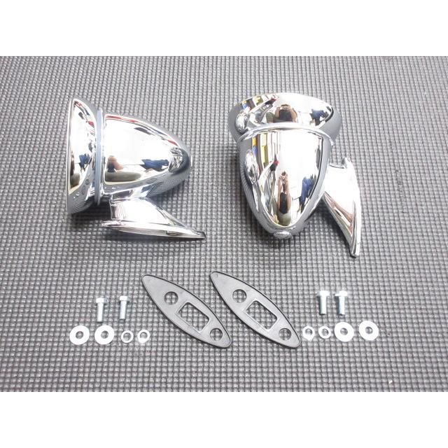 砲弾型 クロムメッキ フェンダー ミラー B10 KB10 B110 B120 B210 B310 521 510 S30 411 410 GC10 GC110 GC210 フェンダーミラー ...