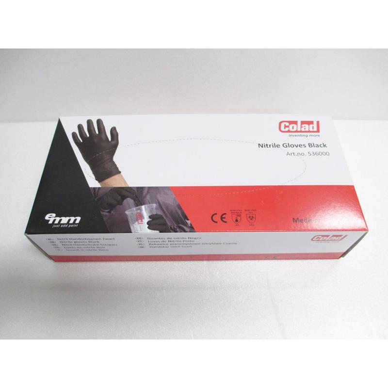 ニトリ コラド ニトリル グローブ ブラック 60枚入り / COLAD Nitrile Gloves Black : ファインカラーズ ...