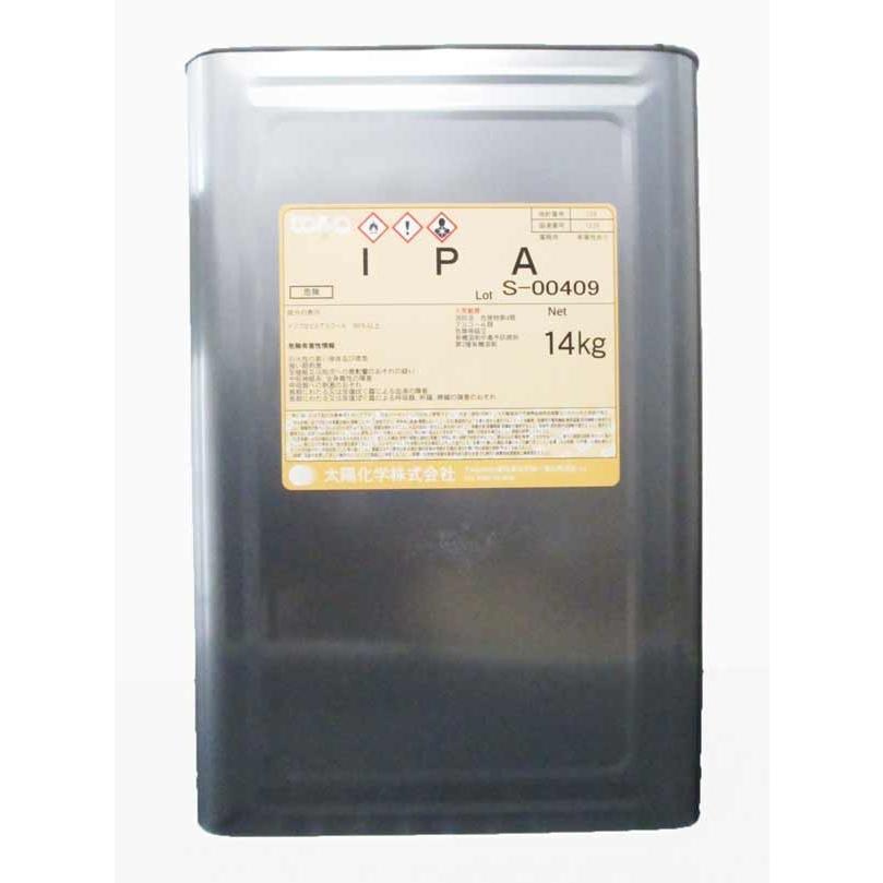 工業用 IPA（イソプロピルアルコール99%以上）14kg : ファインカラーズ ヤフー店 - 通販 - Yahoo!ショッピング
