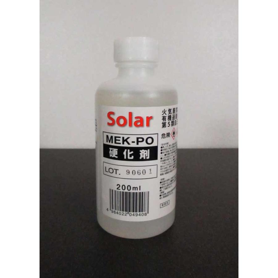 MEK-PO硬化剤（FH-123 FRP樹脂用硬化剤）200ml /Solar（ソーラー） : ファインカラーズ ヤフー店 - 通販 - Yahoo!ショッピング
