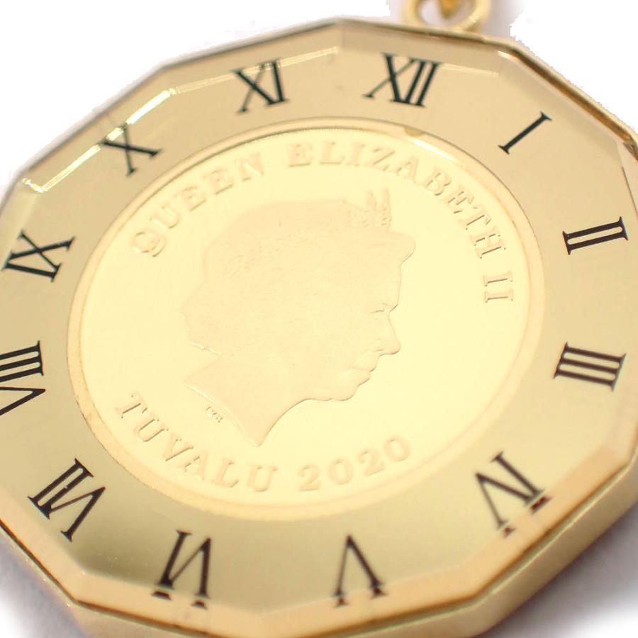 【中古】K24(999.9)/K18/ホースコイン ペンダント 1/25OZ 両面ガラス込み/j2-3 : JewelerCHIC - 通販 - Yahoo!ショッピング