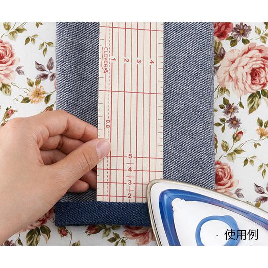 Clover クロバー アイロン定規 ロング 25-059 : 10002360 : ファインコスメセレクション - 通販 - Yahoo!ショッピング