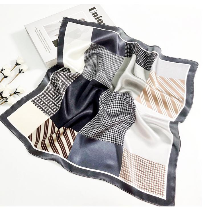 品質保証付き シルク100％ レディーススカーフ 女子力を高める上品なデザイン｜贅沢な肌触感 52×52cm : FUTURE - 通販 - Yahoo!ショッピング