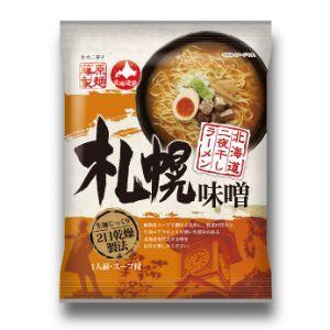 「藤原製麺（株）」 北海道二夜干しラーメン 札幌味噌(114g) 「フード・飲料」 : 4976651085689 : 薬のファインズファルマプラス - 通販 - Yahoo!ショッピング