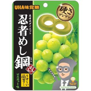 UHA味覚糖 「セット販売」「UHA味覚糖」 忍者めし鋼 マスカット 45g 10個セット : くすりのエビス - 通販 - Yahoo!ショッピング