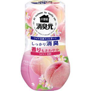 「小林製薬」 お部屋の消臭元 もぎたて白桃 400mL 「日用品」 : 4987072068939 : くすりのエビス - 通販 ...
