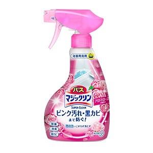Kao 「花王」 バスマジックリン 泡立ちスプレー SUPER CLEAN アロマローズの香り 本体 380ml 「日用品」 : 薬の ...
