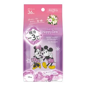 mandom（マンダム） ハッピーデオ ボディシート 極冷 アイシーブーケ 36枚 : 薬のファインズファルマ - 通販 - Yahoo!ショッピング