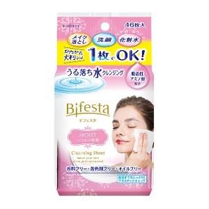 mandom 「マンダム」 ビフェスタ (Bifesta) うる落ち水クレンジングシート モイスト 46枚入 「化粧品」 : 薬のファインズファルマ - 通販 - Yahoo!ショッピング