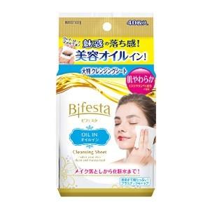mandom（マンダム） ビフェスタ (Bifesta) クレンジングシート オイルイン 40枚入 「化粧品」 : 薬のファインズファルマ - 通販 - Yahoo!ショッピング