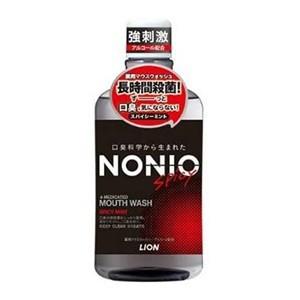 「ライオン」 NONIO (ノニオ) マウスウォッシュ スパイシーミント 600mL (医薬部外品) 「日用品」 : 薬のファインズファルマ - 通販 - Yahoo!ショッピング