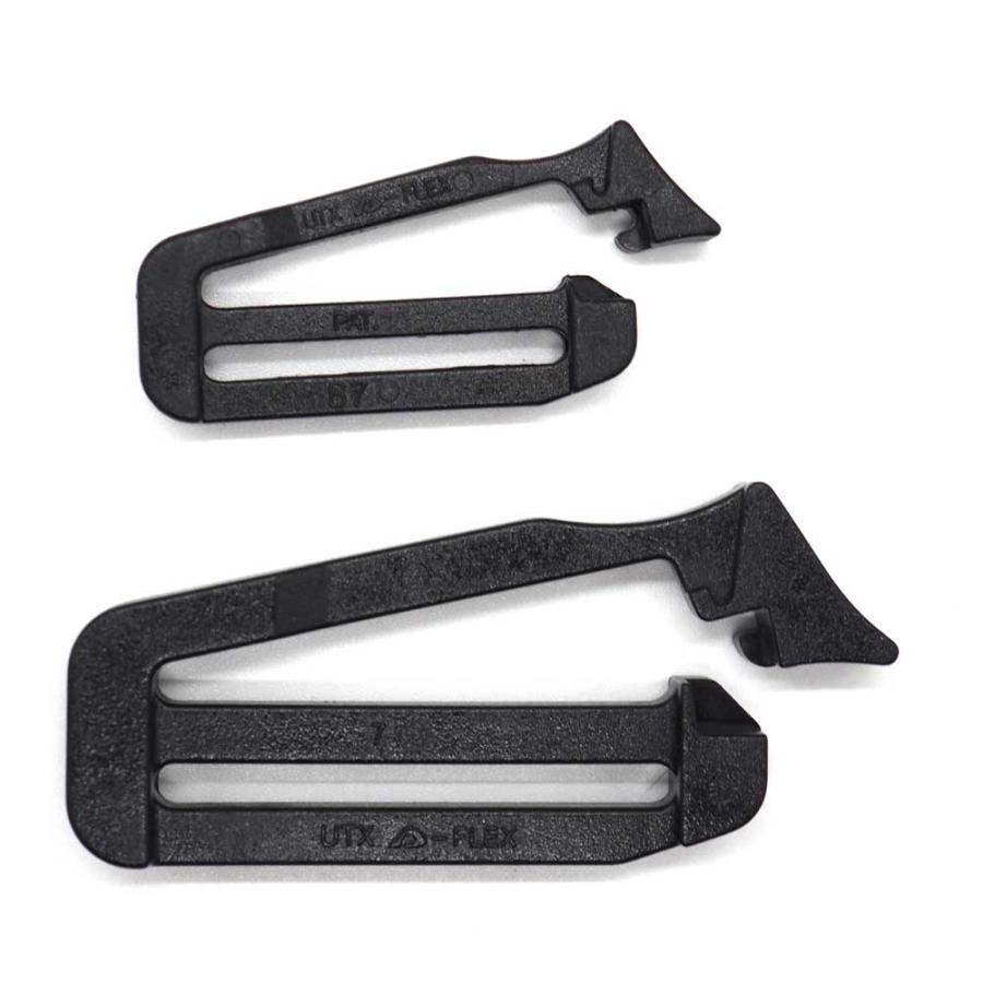 duraflex 25mm クロ 黒 SLIK CLIP 25ミリ スリッククリップテープアジャスター デュラフレックス A26880 ...