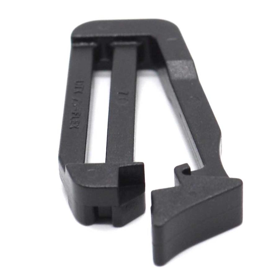 duraflex 25mm クロ 黒 SLIK CLIP 25ミリ スリッククリップテープアジャスター デュラフレックス A26880 ...