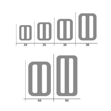 20ミリ YKK アジャスター コキ カラータイプ LA-S Adjuster LA20S A77770 MBS : 首輪とキーホルダーのパーツのお店 - 通販 - Yahoo!ショッピング