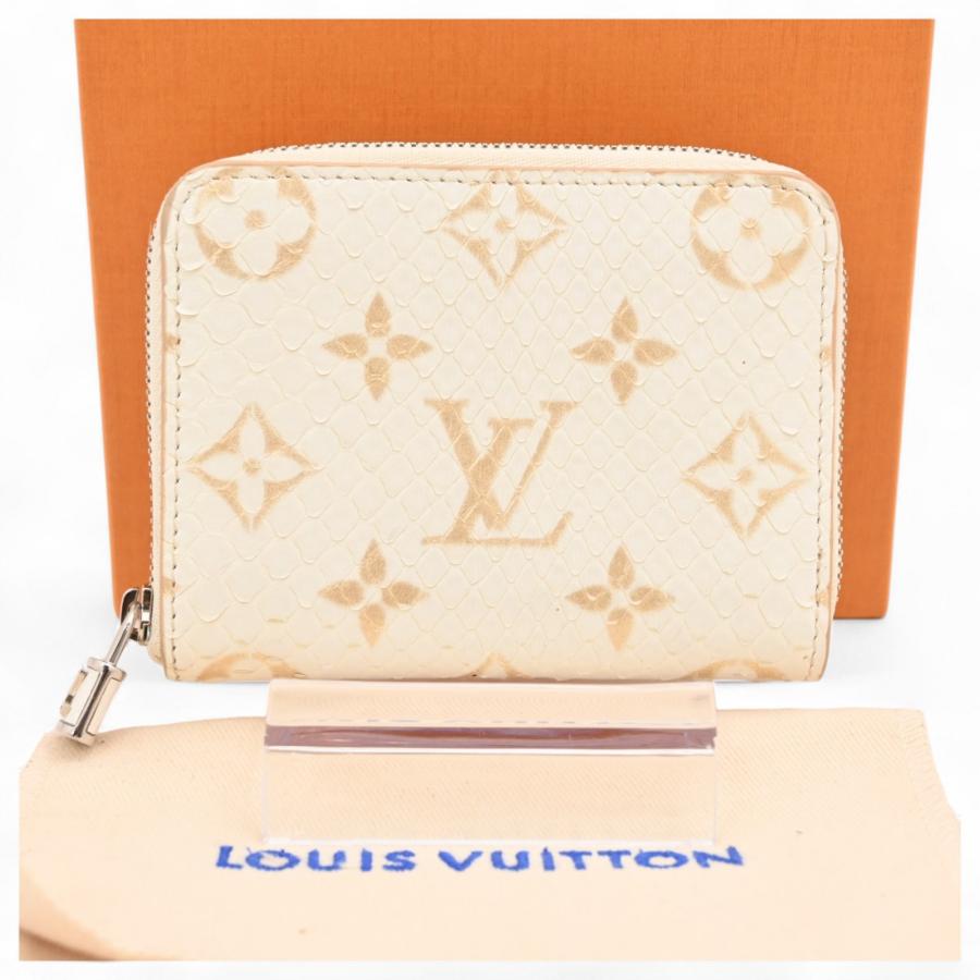 LOUIS VUITTON ルイヴィトン モノグラム パイソン ジッピーコインパース 二つ折り財布 Aランク lv9973bs : アースリードオンラインストア - 通販 - Yahoo!ショッピング