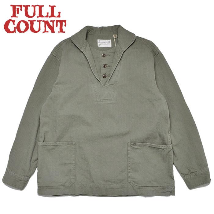 FULLCOUNT フルカウント ジャケット 2017-2 Herringbone USN Pullover Jacket ヘリンボーン プルオーバージャケット メンズ ...