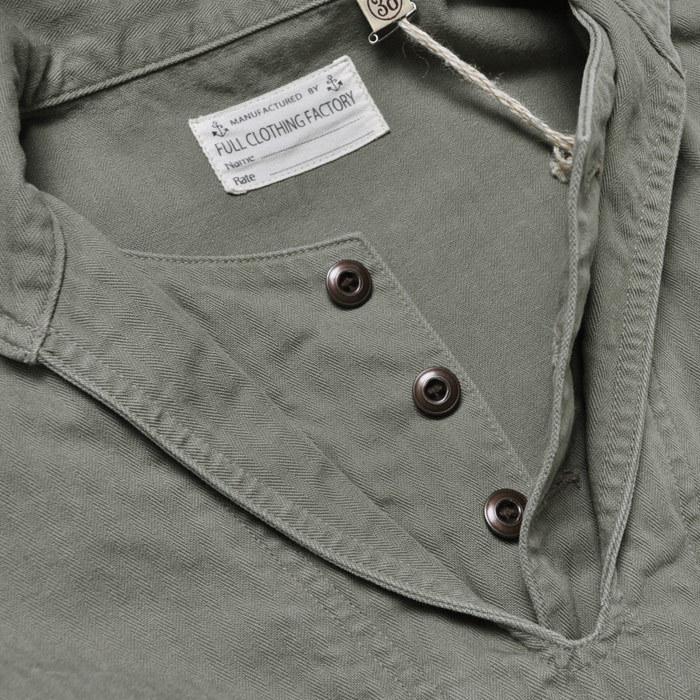 FULLCOUNT フルカウント ジャケット 2017-2 Herringbone USN Pullover Jacket ヘリンボーン プルオーバージャケット メンズ ...