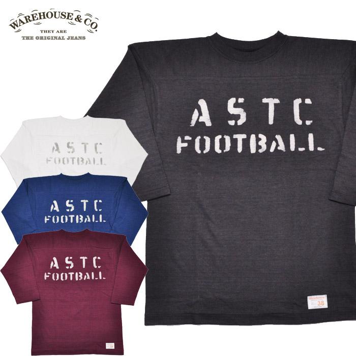 WAREHOUSE ウエアハウス Tシャツ Lot 4063 7分袖フットボールT ASTC :4063ASTC:firstadium - 通販 - Yahoo!ショッピング