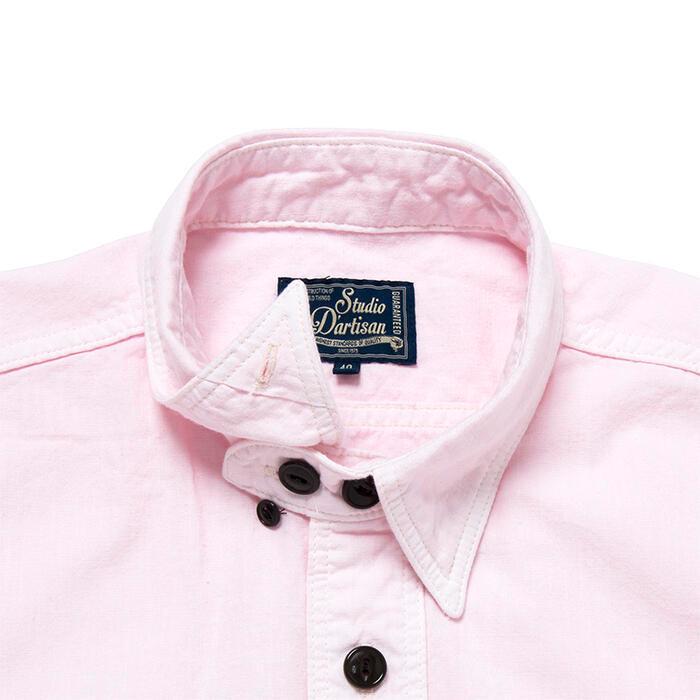 STUDIO D'ARTISAN（ステュディオ・ダ・ルチザン） ダルチザン シャツ 桜染め半袖シャツ 5675-SAKURA 36-42 メンズ アメカジ : firstadium - 通販 ...