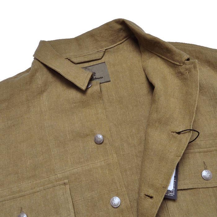 NIGEL CABOURN ナイジェルケーボン ジャケット UTILITY JACKET MIX HEMP CANVAS ユーティリティー ...