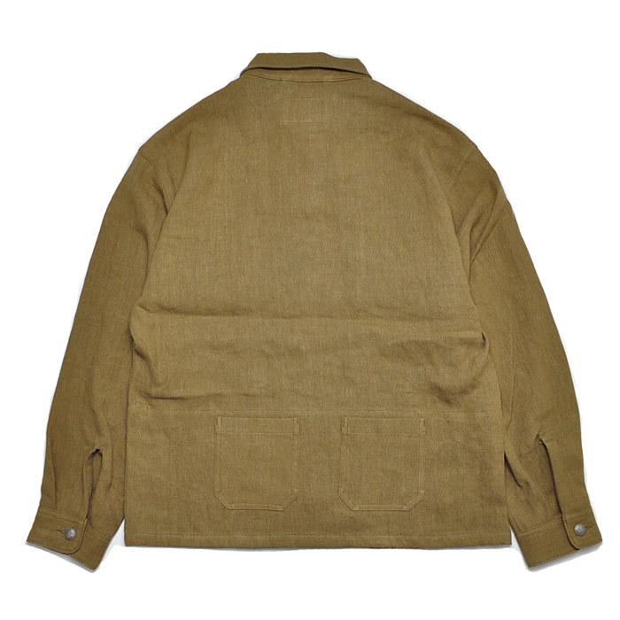 NIGEL CABOURN ナイジェルケーボン ジャケット UTILITY JACKET MIX HEMP CANVAS ユーティリティー ...