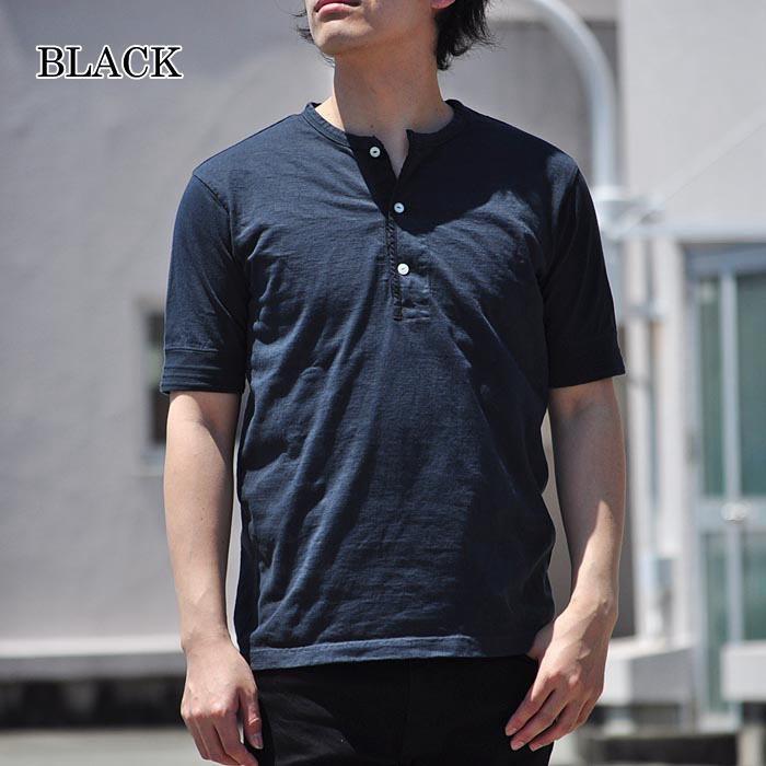 Ahe'hee アヘヘ HENLEY3 ヘンリーネック Tシャツ メンズ ネイビー/黒/グレー/ホワイト M-XL : firstadium - 通販 - Yahoo!ショッピング