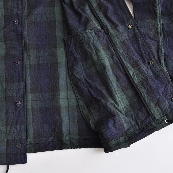 Ahe'hee アヘヘ ジャケット AHCJKT COACH JACKET コーチジャケット メンズ ブラックウォッチ : firstadium - 通販 - Yahoo!ショッピング