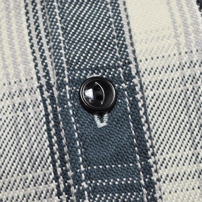 The Flat Head フラットヘッド THE FLAT HEAD ネルシャツ FN-SNR-006L OMBRE NEL SHIRT オンブレーチェックネルシャツ ...