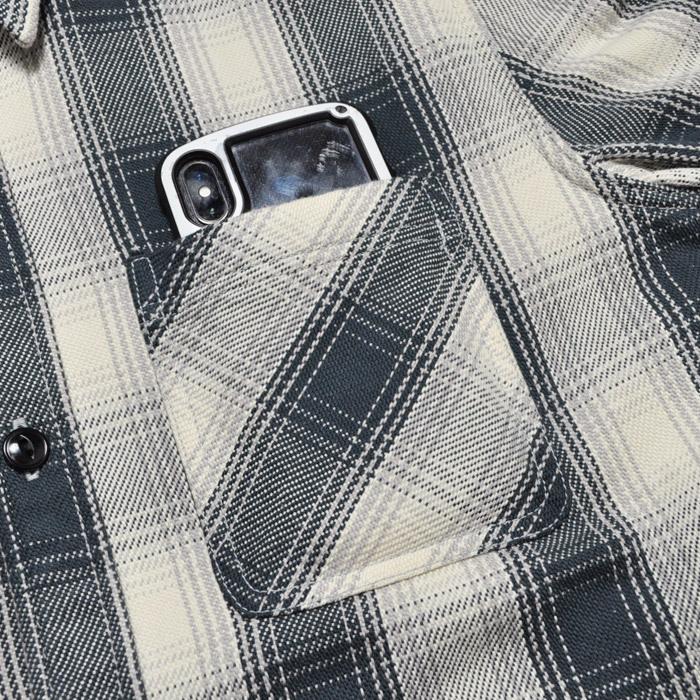 The Flat Head フラットヘッド THE FLAT HEAD ネルシャツ FN-SNR-006L OMBRE NEL SHIRT オンブレーチェックネルシャツ ...