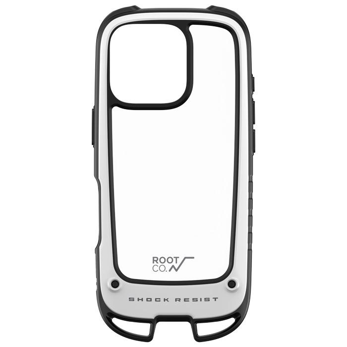 ROOT CO. root co ルートコー iPhone16Pro GRAVITY Shock Resist Case +Hold. 耐衝撃 アウトドア クリア : firstadium ...