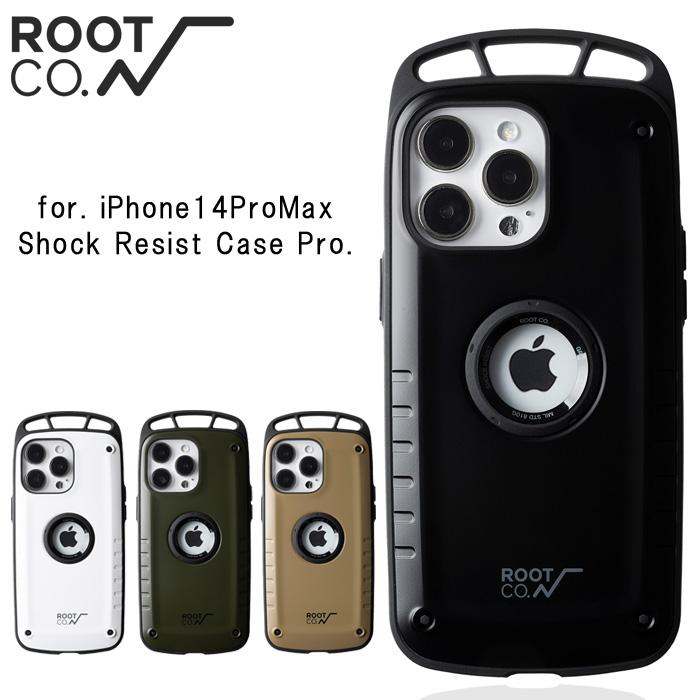 ROOT CO. root co ルートコー iPhone14 ProMax Shock Resist Case Pro. for iPhone14ProMax ケース 耐衝撃 アウトドア ...