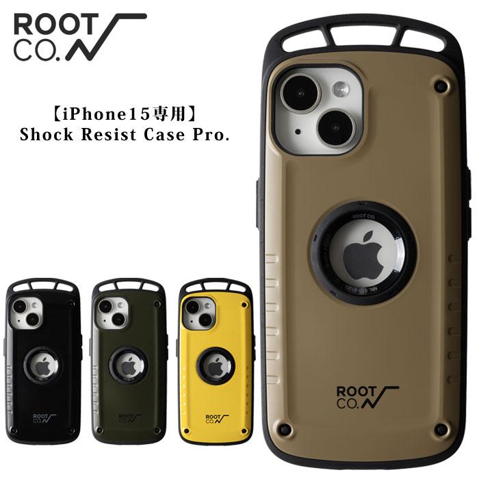 ROOT CO. root co ルートコー iPhone15専用 GRAVITY Shock Resist Case Pro. GSP-4329 耐衝撃 : firstadium - 通販 ...