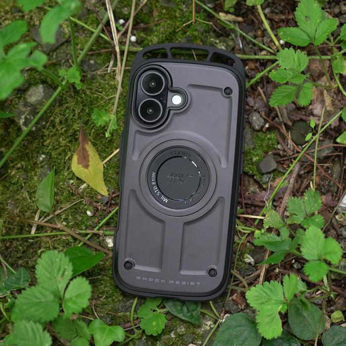 root co ルートコー iPhone16専用 GRAVITY Shock Resist Case Pro. 耐衝撃 アウトドア : gsp-4368 : firstadium - 通販 ...