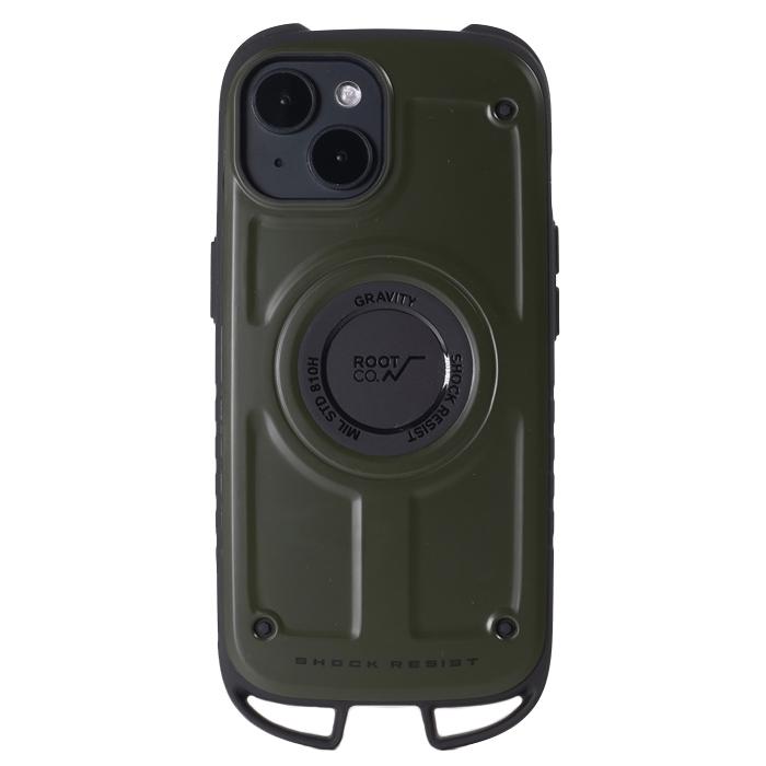 ROOT CO. root co ルートコー iPhone13 iPhone14 iPhone15 兼用 GRAVITY Shock Resist Case Rugged. 耐衝撃 アウトドア ...