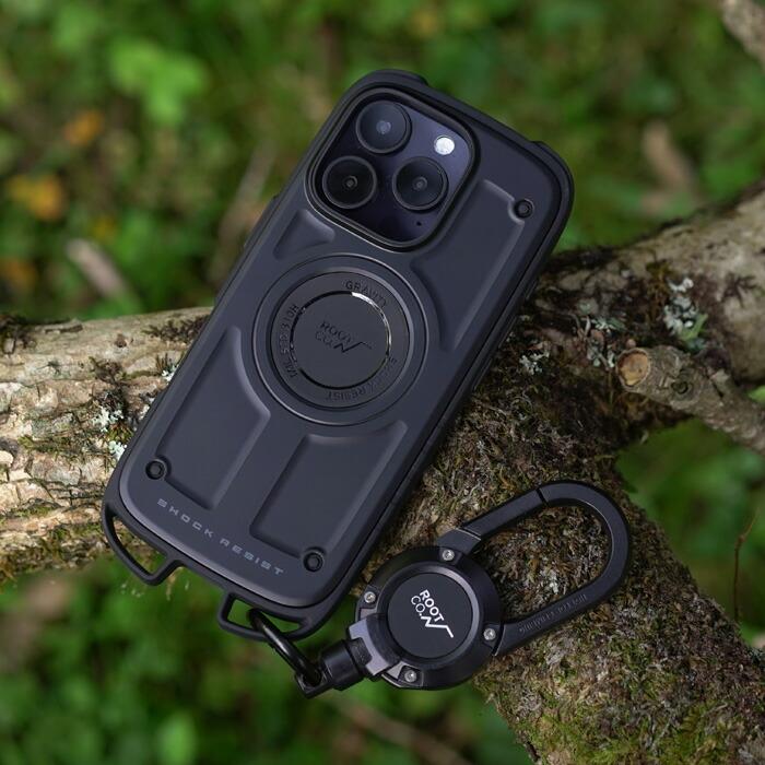 ROOT CO. root co ルートコー iPhone13 iPhone14 iPhone15 兼用 GRAVITY Shock Resist Case Rugged. 耐衝撃 アウトドア ...