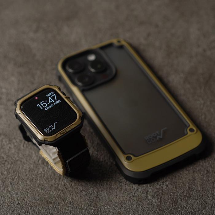 ROOT CO. ルート コー アップルウォッチ ケース カバー GRAVITY Shock Resist case for Apple Watch GSRW-444 : firstadium ...
